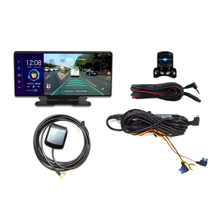 11Inch 4G ADAS Android Car DVR GPS Navigation Dashboard Camera HD 1080P ...