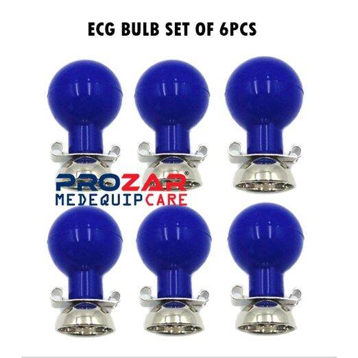 ECG BULB SET OF 6PCS BLUE SLIP TYPE | Lazada