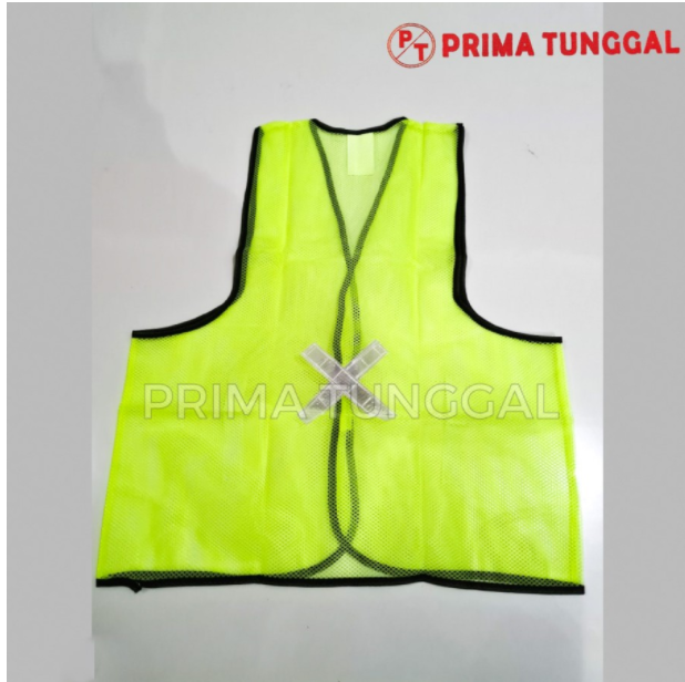 Rompi Proyek Model Jaring Warna Hijau Oren Rompi Alat Safety Polyester ...