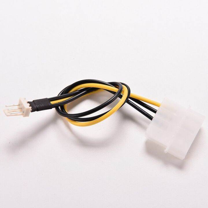 2pcs 20cm 4 Pin Molex IDE To 3 Pin PC Computer CPU Case Fan Power ...
