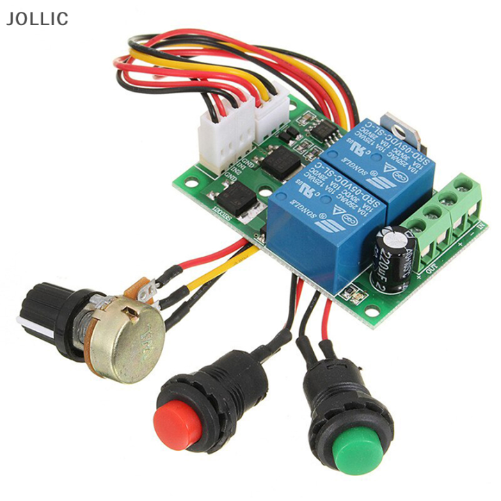 JOLLIC Pwm Dc Motor Governor 6V12V24V Forward And Reverse Switch Motor Controller | Lazada PH