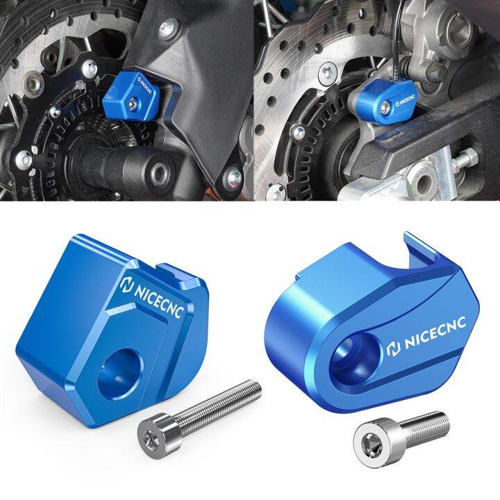 Motorcycle Front Rear ABS Sensor Guard Cover For Yamaha Tenere 700 XTZ ...