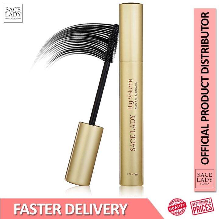 SACE LADY MANILA EXTRA BLACK WATERPROOF MASCARA VOLUME LENGTH CURL ...