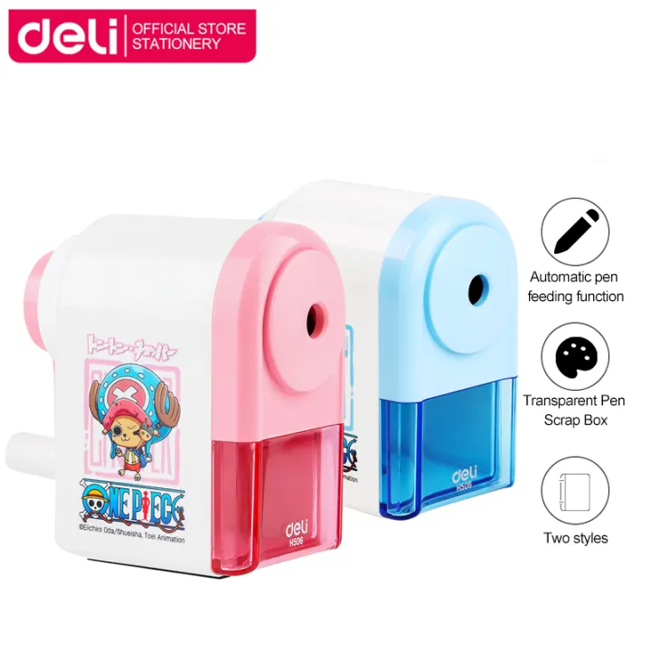 Deli Automatic Pencil Sharpener Hand Crank Pencil Sharpener Matrix ...