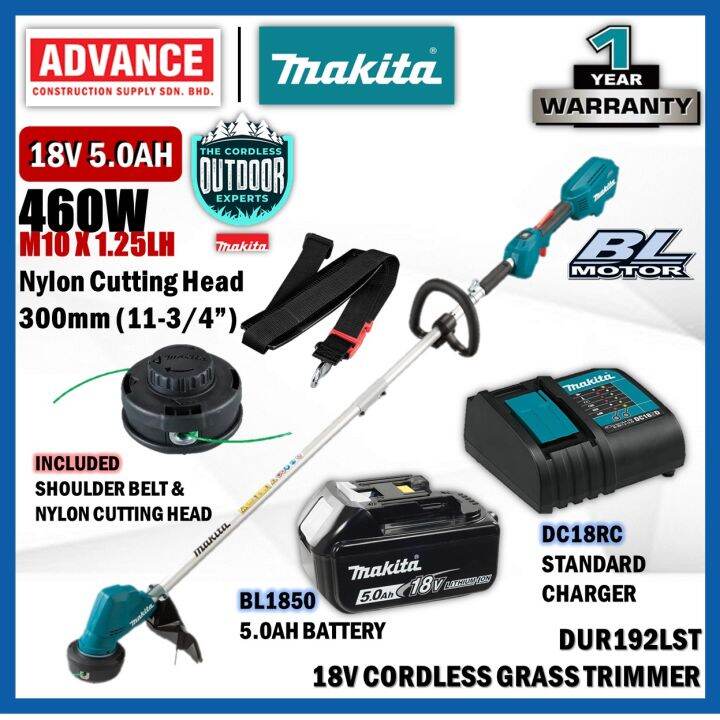 MAKITA DUR192LZ / DUR192LST 18V Cordless Grass Trimmer ( Brushless ...