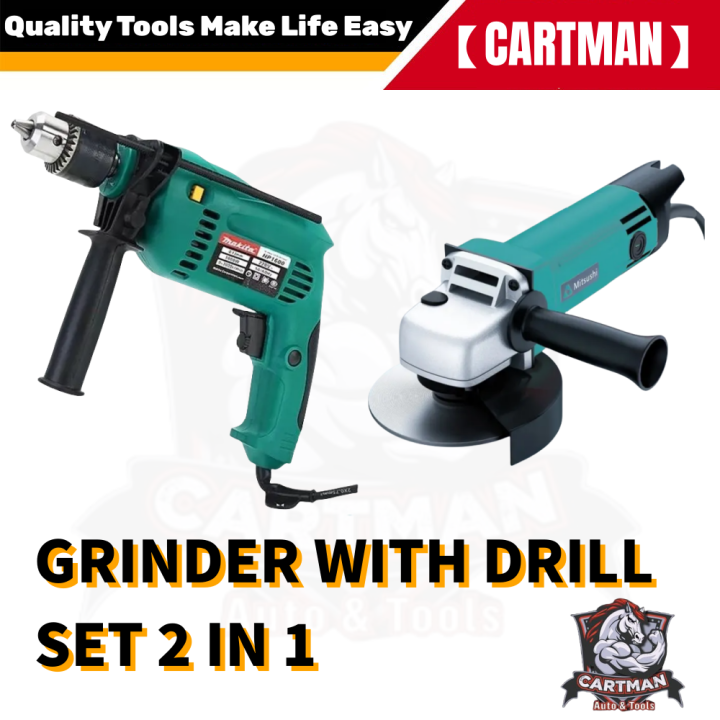 【CARTMAN】 Original japan power tools grinders Grinder With Drill Set ...