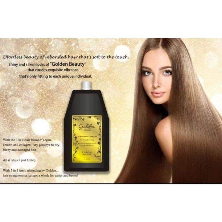 Golden 1 step Express keracollagen (3 in 1 Ionic Rebonding) | Lazada PH