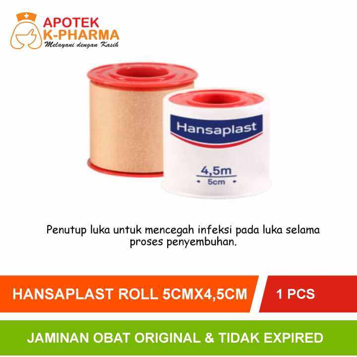 Hansaplast Roll Ukuran 5cm x 4,5 M | Lazada Indonesia