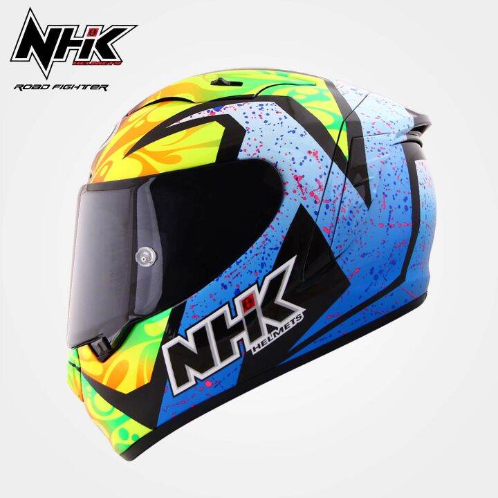NHK HELMET GPR-TECH MOTO GP RACING HELMET KAREL ABRAHAM WINTER TEST ...