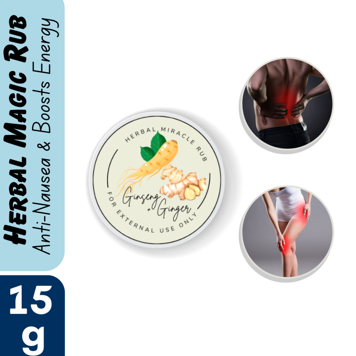 HIWAGA | Ginger and Ginseng with Menthol Cooling Ointment - Instantly ...