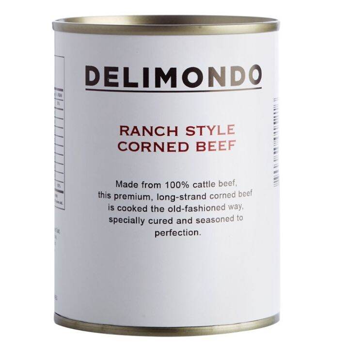 จัดมาให้คุณ🔸( X 1) DELIMONDO CORNED BEEF 380g. เนื้อวัวบดปรุงรสบรรจุ ...