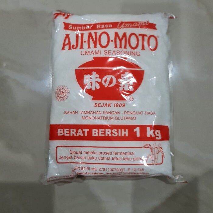 (Satuan) Bumbu Bahan Masak Penyedap Rasa Ajinomoto 1 Kg 1Kg | Lazada ...