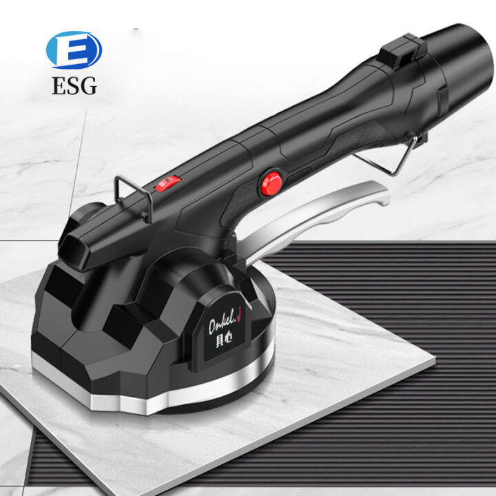 Tile Vibrator, 12000 r/min Cordless Tile Tiler Handheld Laying Tiles ...