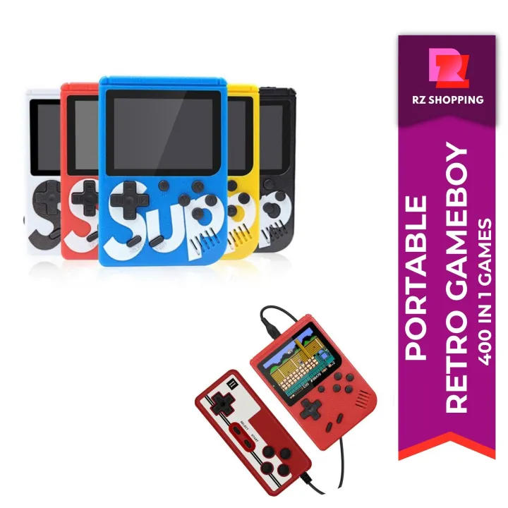 Player 3 inch Big Screen Retro Mini SUP PLUS 400 Gameboy Game Classic ...