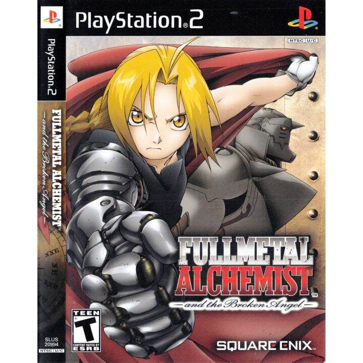 แผ่นเกมส์ Fullmetal Alchemist and the Broken Angel PS2 Playstation 2 ...