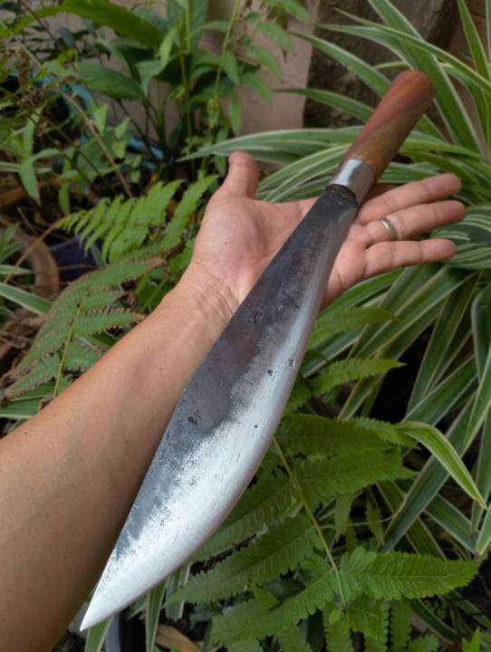 มีดเหน็บ โบวี่ เหน็บม้ง มีดเหน็บ อีเหน็บ (E-Nep) มีดเดินป่า มีดแคมป์ ใบ 10.9” SUP9 ตีร้อนชุบแข็ง ...