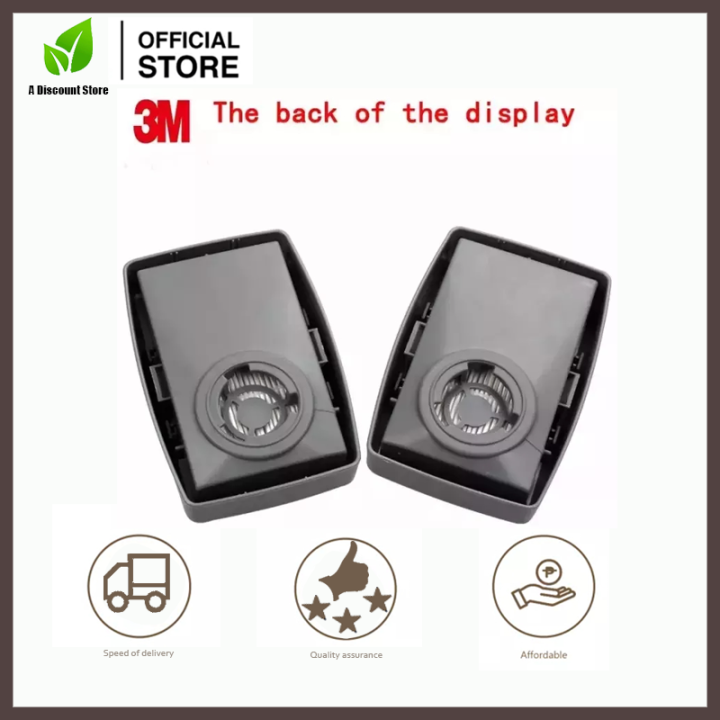 3M 1Pair 3M 7093 P100 7093CN Dust Cover Anti-particulate Filter Cotton P100 Filter Anti-dust ...