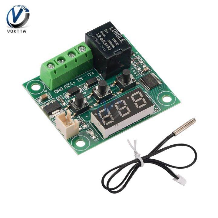 W1209 LED Thermostat DC 5V 24V NTC Thermostat Temperature Control ...