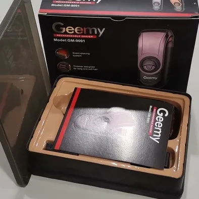 【HKAXd8pK】electric razor GEEMY GM-9001 Rechargeable Shaver COD electric ...