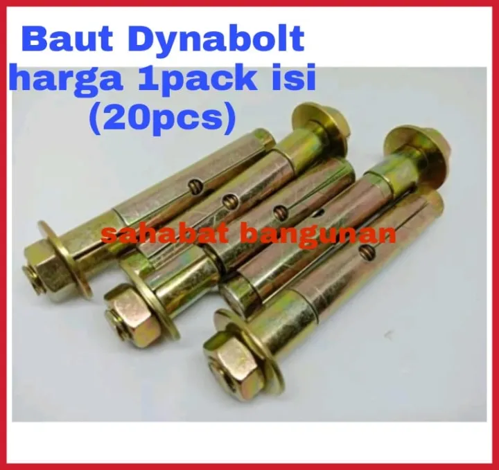 BAUT DYNABOLT M10x65 isi 20pcs - BAUT DYNABOLT isi 20 pcs - BAUT ...