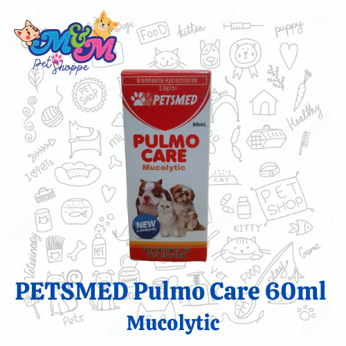 Petsmed Pulmo Care Mucolytic 60ml | Lazada PH