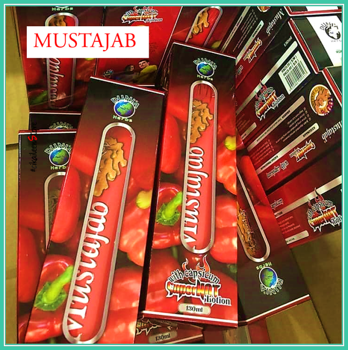 LOSYEN MUSTAJAB DUNIA HERBS SUPER HOT ( MERAH ) | Lazada
