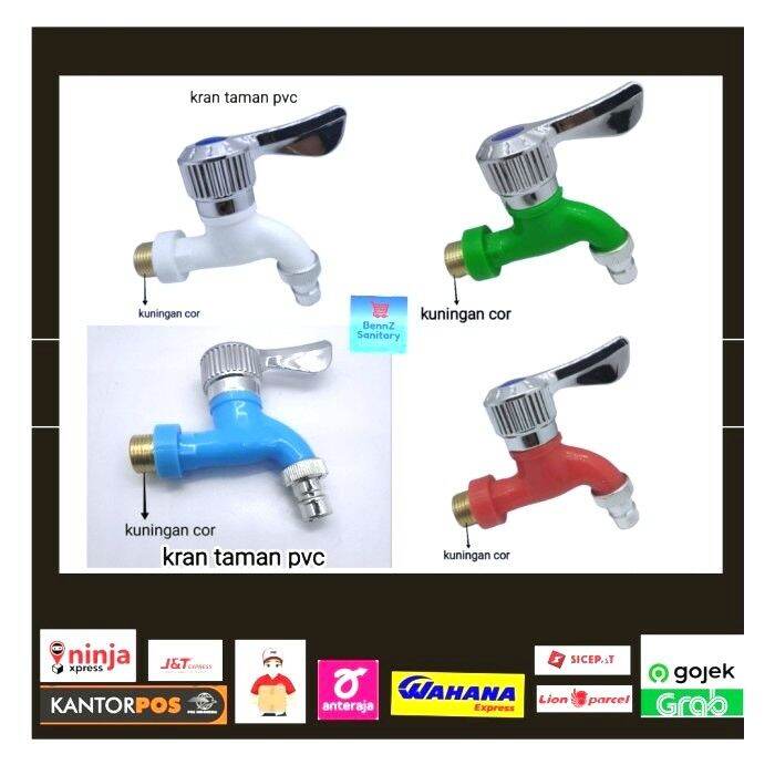 kran taman pvc ukuran 1/2/kran air/kran mesin cuci/kran taman | Lazada ...