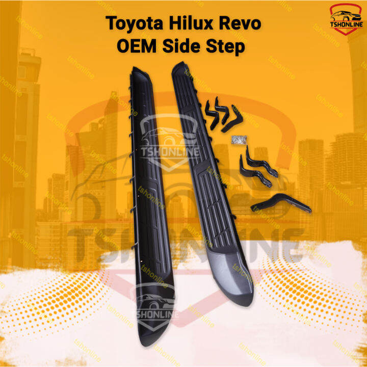 Toyota Hilux Revo side step running board 2016-above (OEM)/ revo side ...