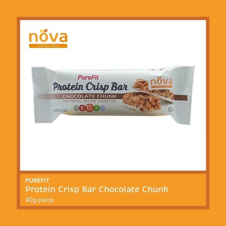 PureFit Protein Crisp Bar Chocolate Chunk 40g (pc) | Lazada PH