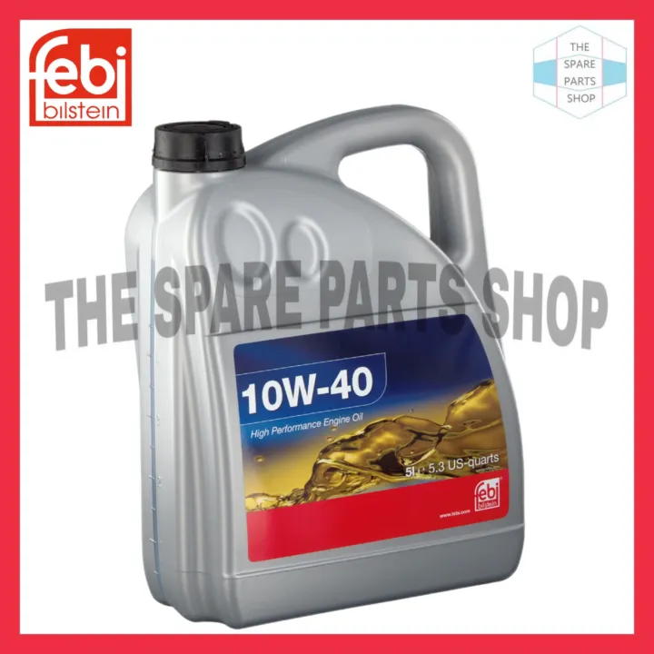 FEBI 10W40 ENGINE OIL SEMI SYNTHETIC 4LITER | Lazada