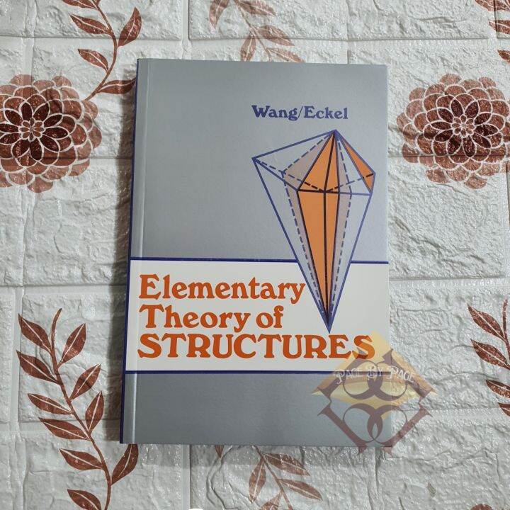 Elementary Theory of Structures By;Wang/Eckel | Lazada PH