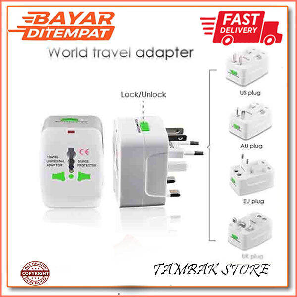 Universal Travel Adaptor SNI VISALUX- V931L | Lazada Indonesia