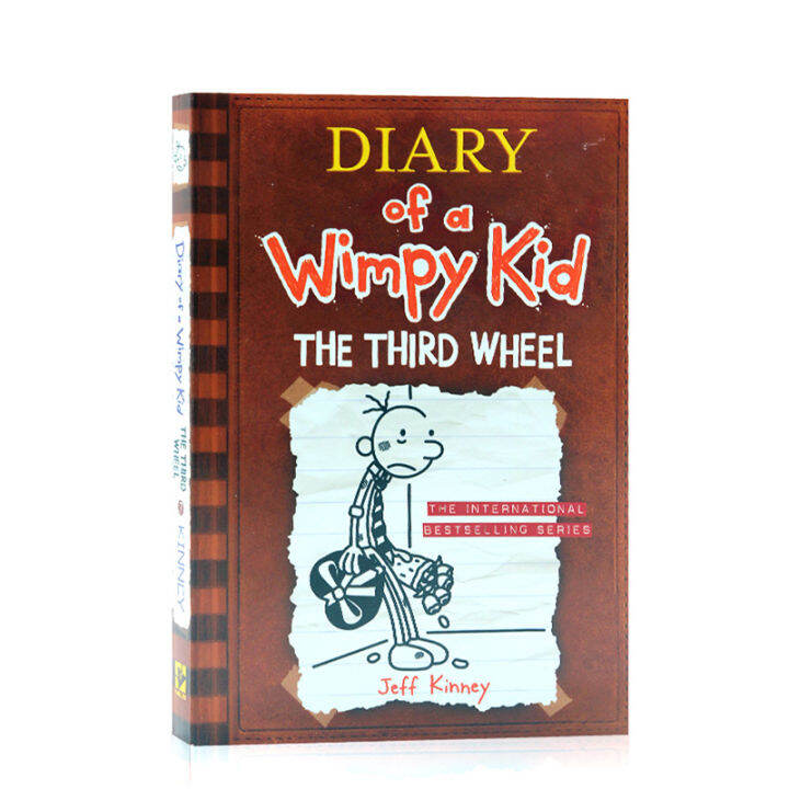 English original genuine children's diary 7 diary of a Wimpy Kid book 7 ...