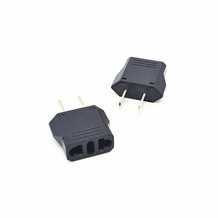 1pcs Portable US 2 Pin Plug, EU to US Japan Philippines Thailand Travel ...