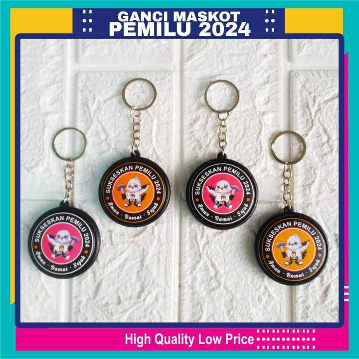 GANTUNGAN KUNCI MASKOT PEMILU 2024 SULU DAN SURA | Lazada Indonesia