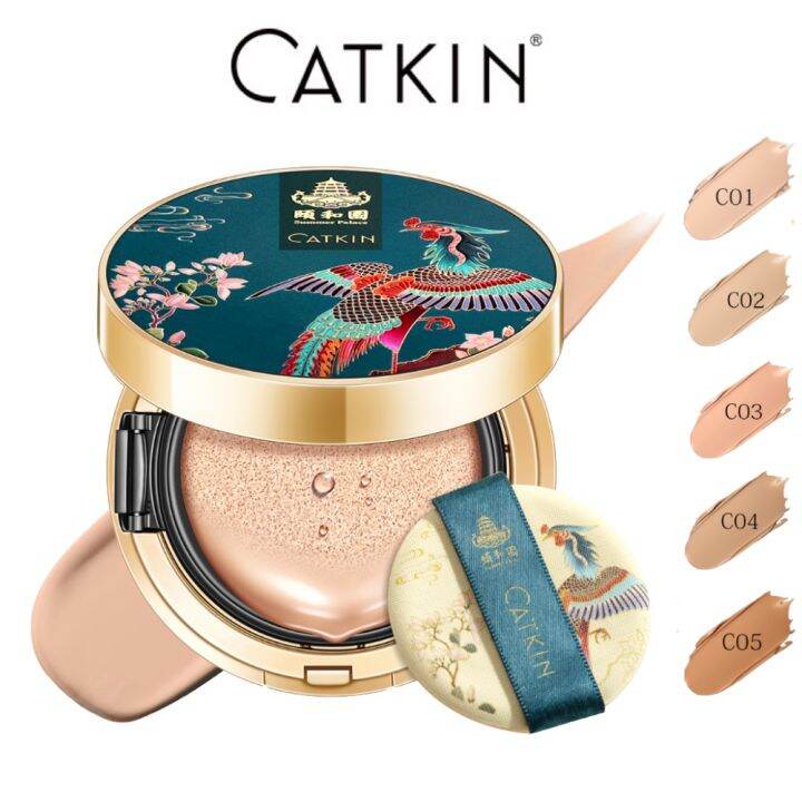 Catkin Foundation Beauty Makeup Matte BB cushion foundation Concealer Face Long-lasting Oil ...