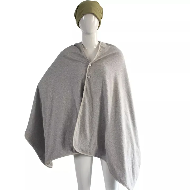 EMF Protection Poncho, Anti-Radiation RF Shielding Large Wearable Wrap ...