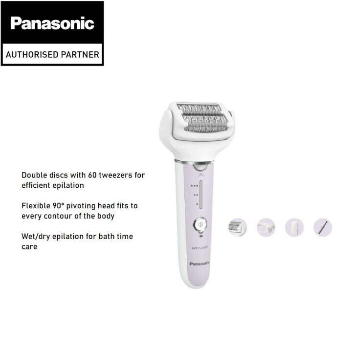PANASONIC ES-EY30 EY SERIES EPILATOR DOUBLE DISC, SINGLE STROKE, ZERO ...
