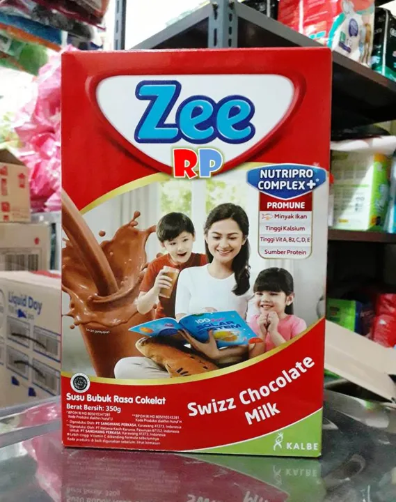 SUSU BUBUK ZEE NUTRI-PROCOMPLEX SWISS CHOCOLATE MILK (350 GR) | Lazada ...