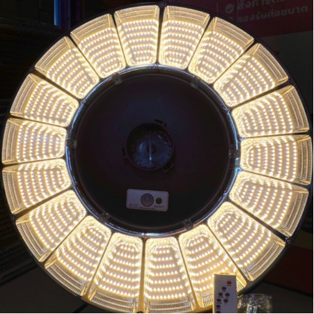 JDJINDIAN พร้อมส่ง!! ไฟ led ufoไฟโซล่าเซลล์ UFO Solar Light 700,000W ไฟถนนLED โซล่าเซลล์ แสงขาว ...