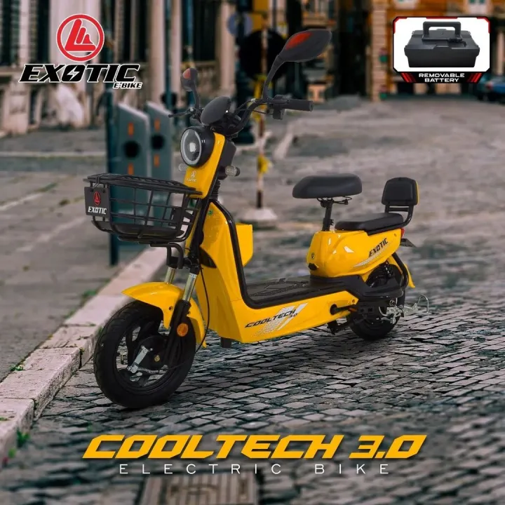 Exotic Cooltech 3.0 Sepeda Listrik terbaru dengan 6 warna menarik ...
