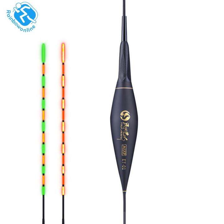Gravity Sensor Fishing Floats Bait Alarm Electric LED Night Luminous ...