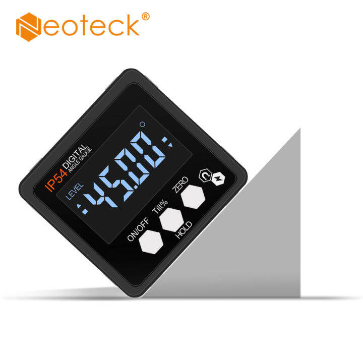 Neoteck Digital Level Box Protractor Angle Finder Level Gauge Bevel ...