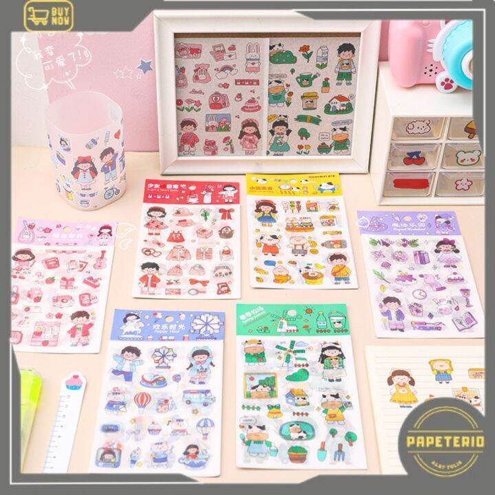 Sticker Little Girl Cute DIY SE0003 | Lazada Indonesia