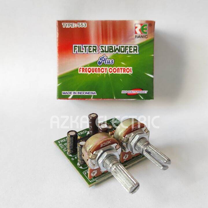 Kit Filter Subwoofer Plus Frekuensi | Lazada Indonesia