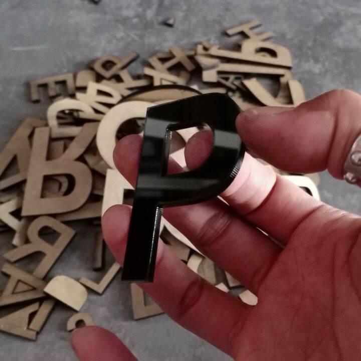 Custom tulisan timbul acrylic neon box papan nama | Lazada Indonesia