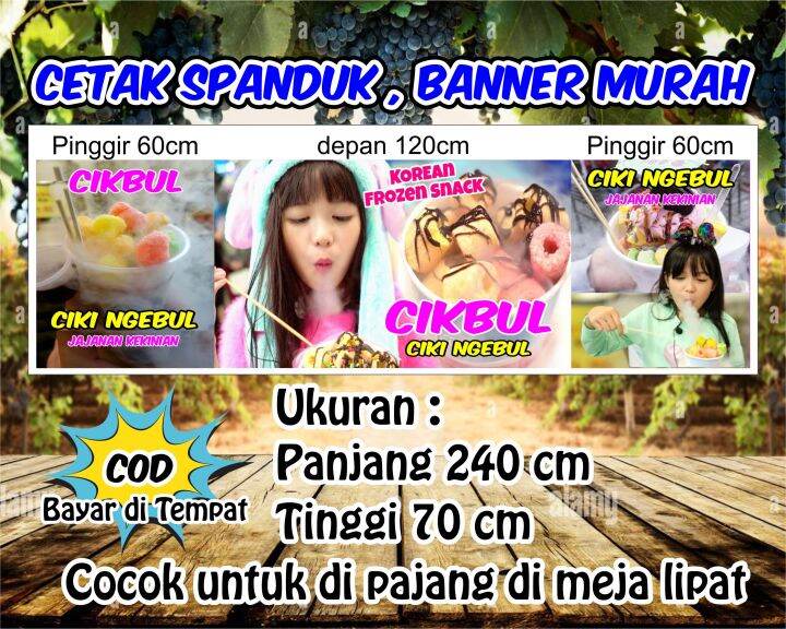 CETAK SPANDUK SEMBAKO I CETAK SPANDUK TOKO I SPANDUK BANNER KEDAI I ...