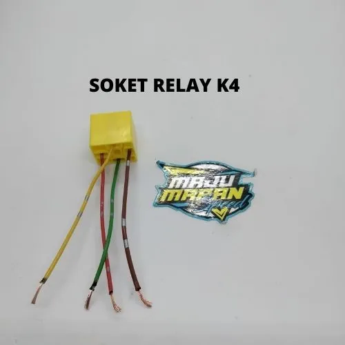 Soket Relay Pin 4 Kuning | Lazada Indonesia