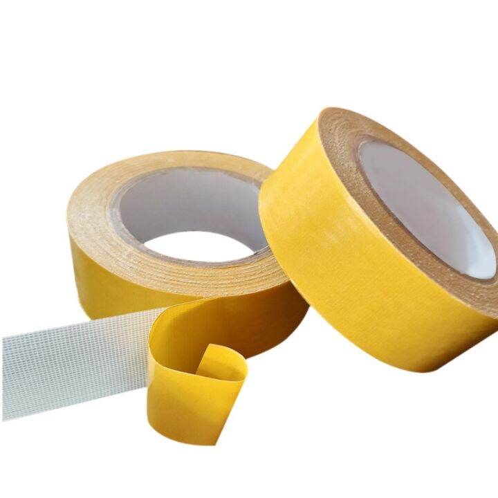 High Viscosity Double Sided Cloth Base Tape Translucent Mesh Strong ...