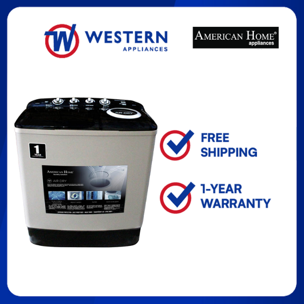 American Home AWTM1022AD 10.0kg Twin Tub Washing Machine | Lazada PH
